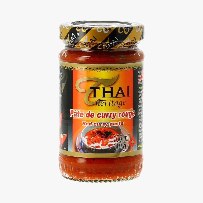 Pâte de curry rouge, Thai Heritage (110g) | La Belle Vie : Courses en ...