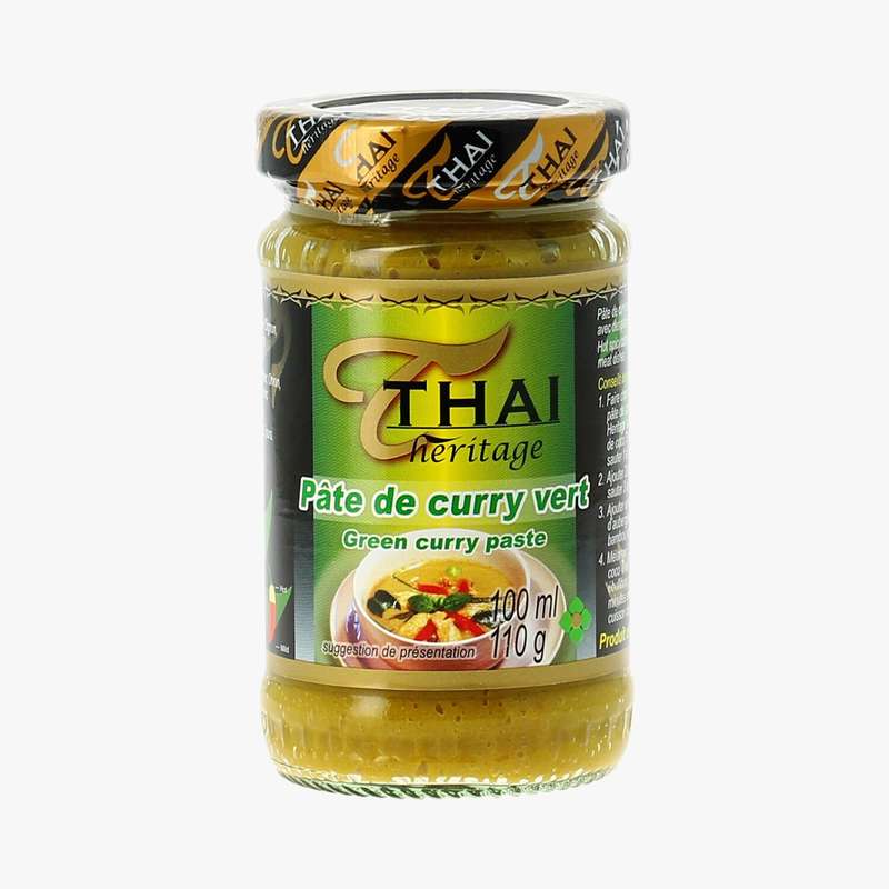 Pâte de curry vert, Thai Heritage (110g) | La Belle Vie : Courses en ...