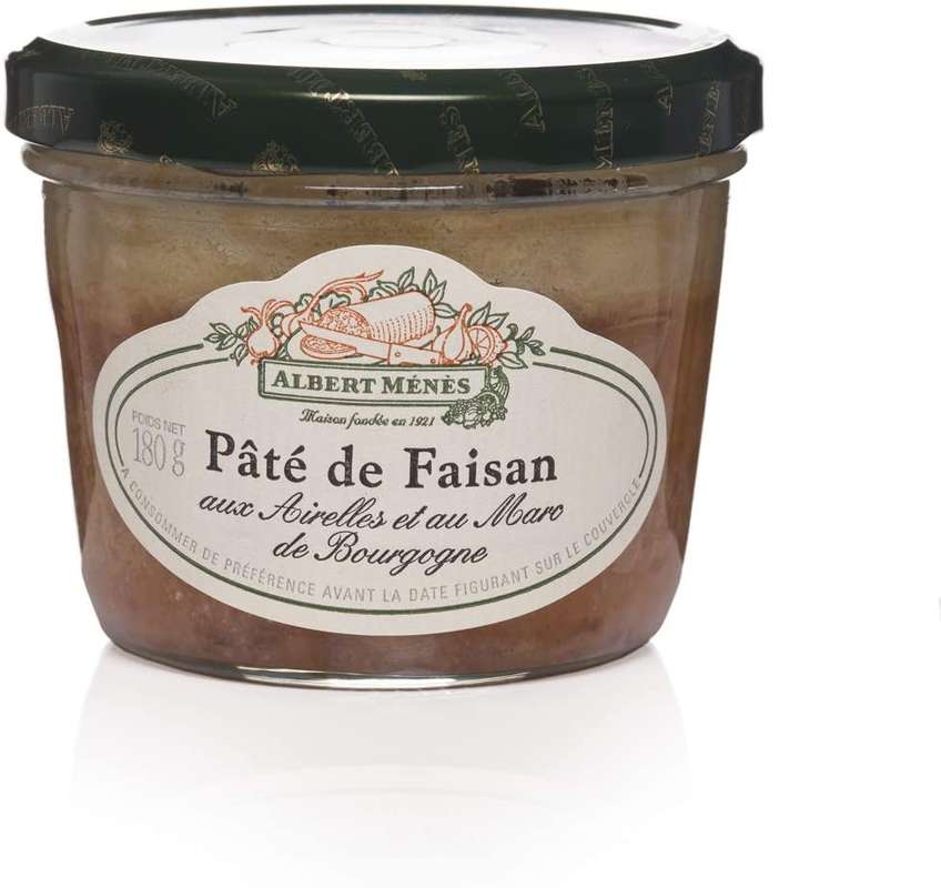 Pâté de faisan aux airelles et au marc de Bourgogne, Albert Ménès (180 ...
