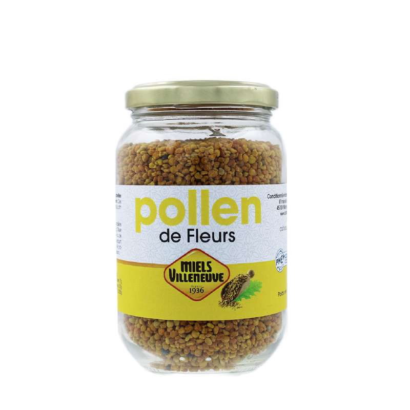 Pollen de fleurs, Miels Villeneuve (220 g) | La Belle Vie : Courses en ...