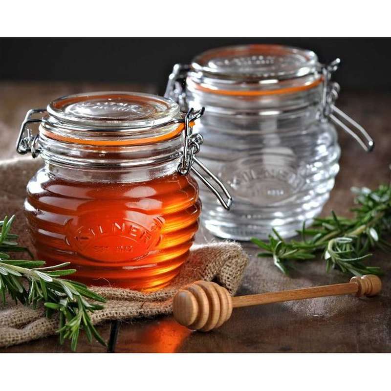 Pot à miel 0.4 L avec cuillère, Kilner | La Belle Vie : Courses en ...