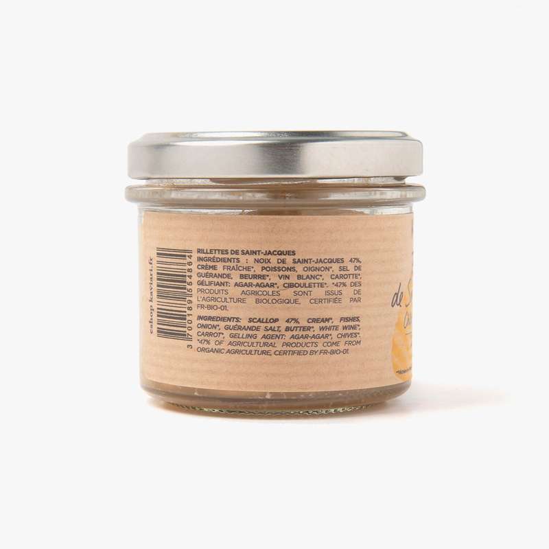 Rillettes de Saint-Jacques, Chlamys opercularis | La Belle Vie ...