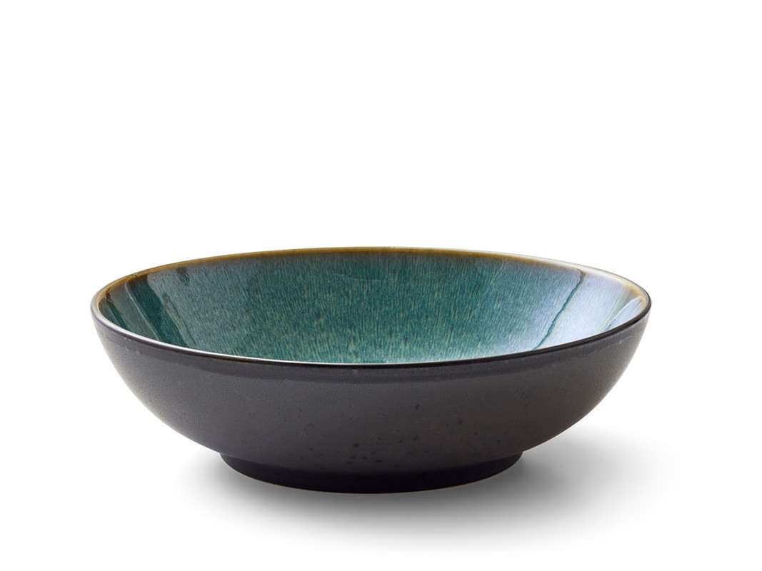 Saladier 24 cm - noir & vert, Bitz (x 1) | La Belle Vie : Courses en ...
