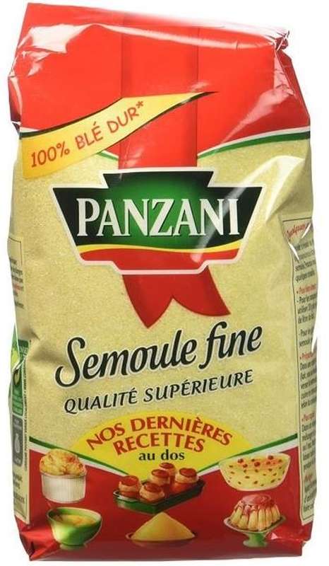 Semoule de blé fin, Panzani (500 g) | La belle vie : Changez votre ...