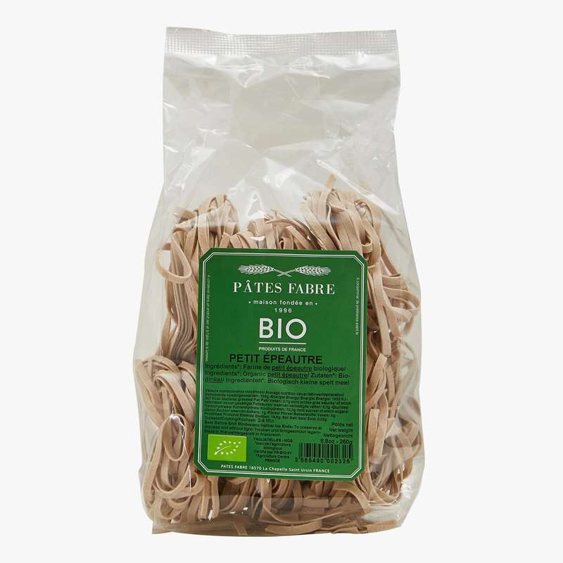Tagliatelles petit épeautre, Pâtes Fabre (250g) | La Belle Vie ...
