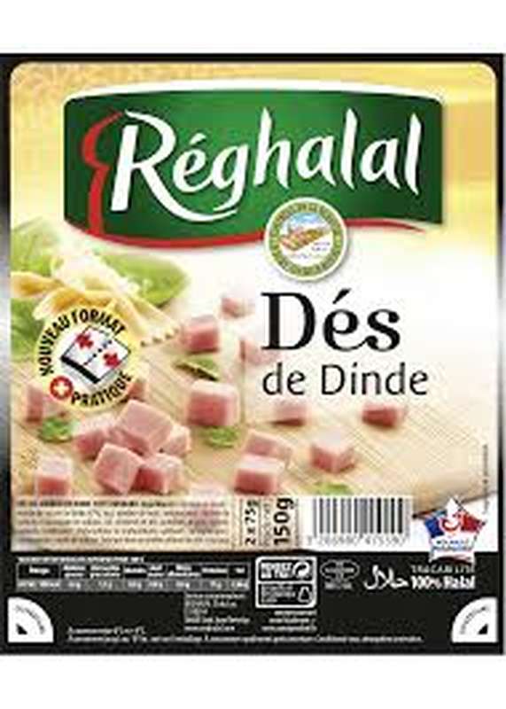 Dés de dinde Halal, Reghalal (150 g) | La belle vie : Changez votre ...