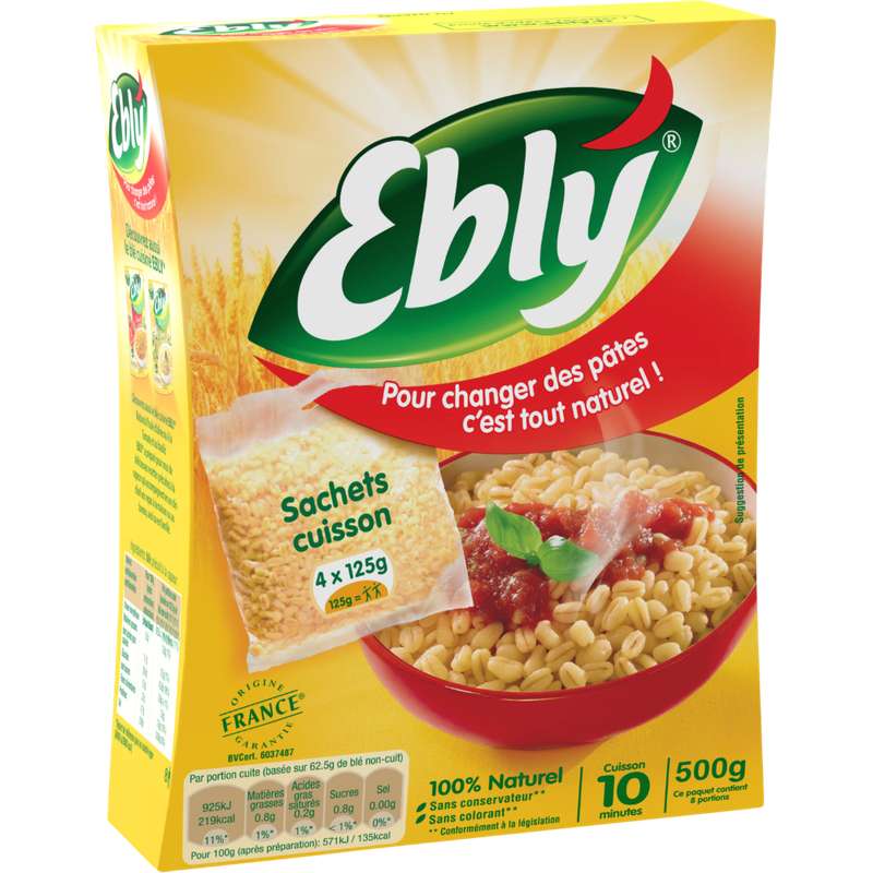 Ebly cuisson 10 min. (4 x 125 g) | La belle vie : Changez votre vision ...