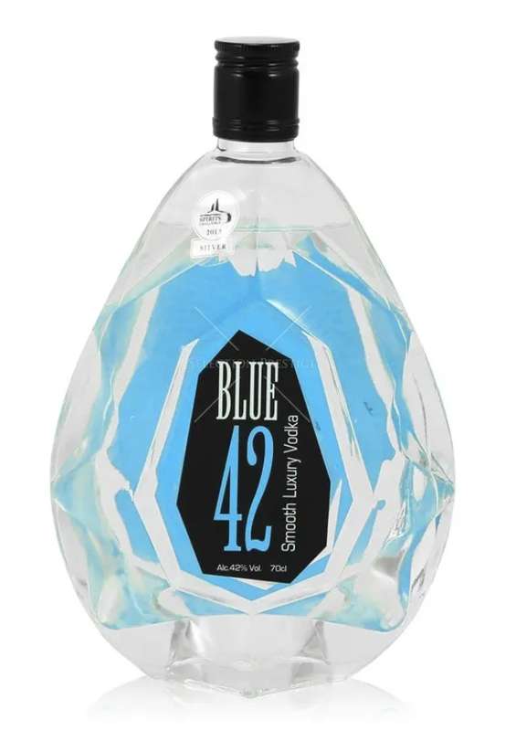 Vodka de céréales diamond O.S.A. 42°, Blue 42 (70 cl) | La Belle Vie ...