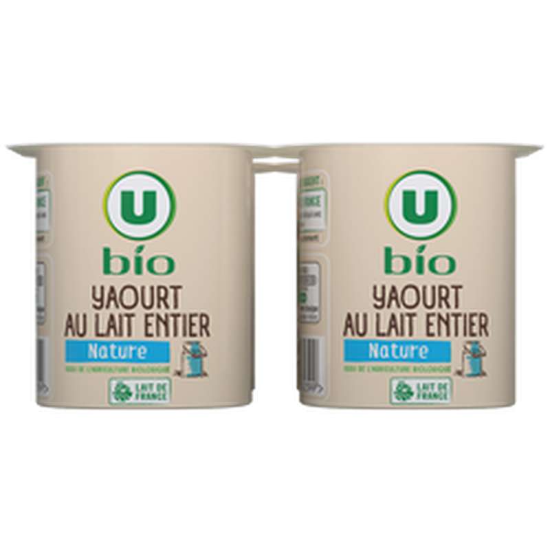 Yaourt nature BIO, U (4 x 125 g) | La belle vie : Changez votre vision ...