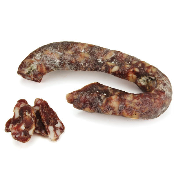 Saucisse sèche artisanale de l'Aveyron au roquefort (environ 200 g ...