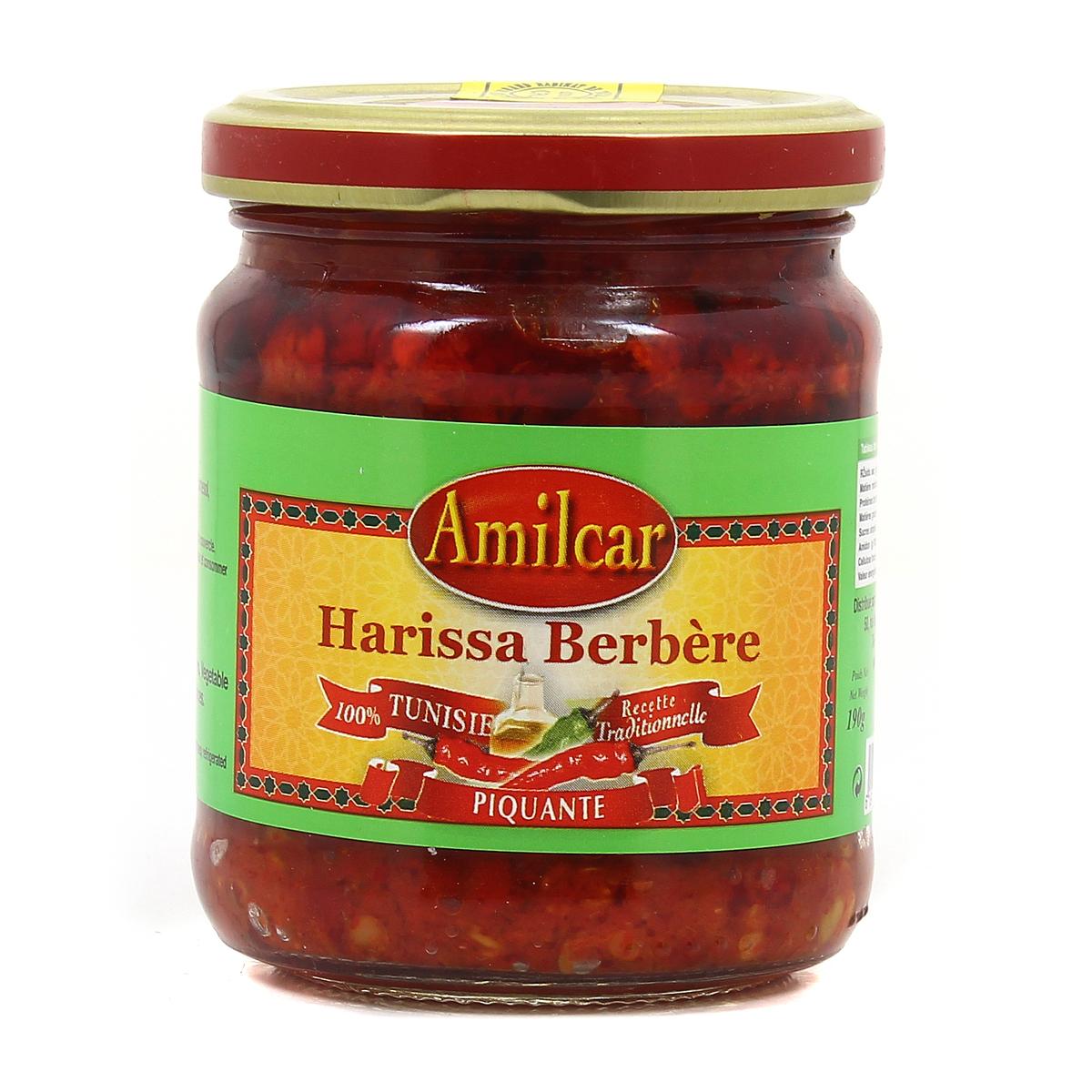 Harissa berbère, Amilcar (190 g) | La belle vie : grande épicerie fine ...