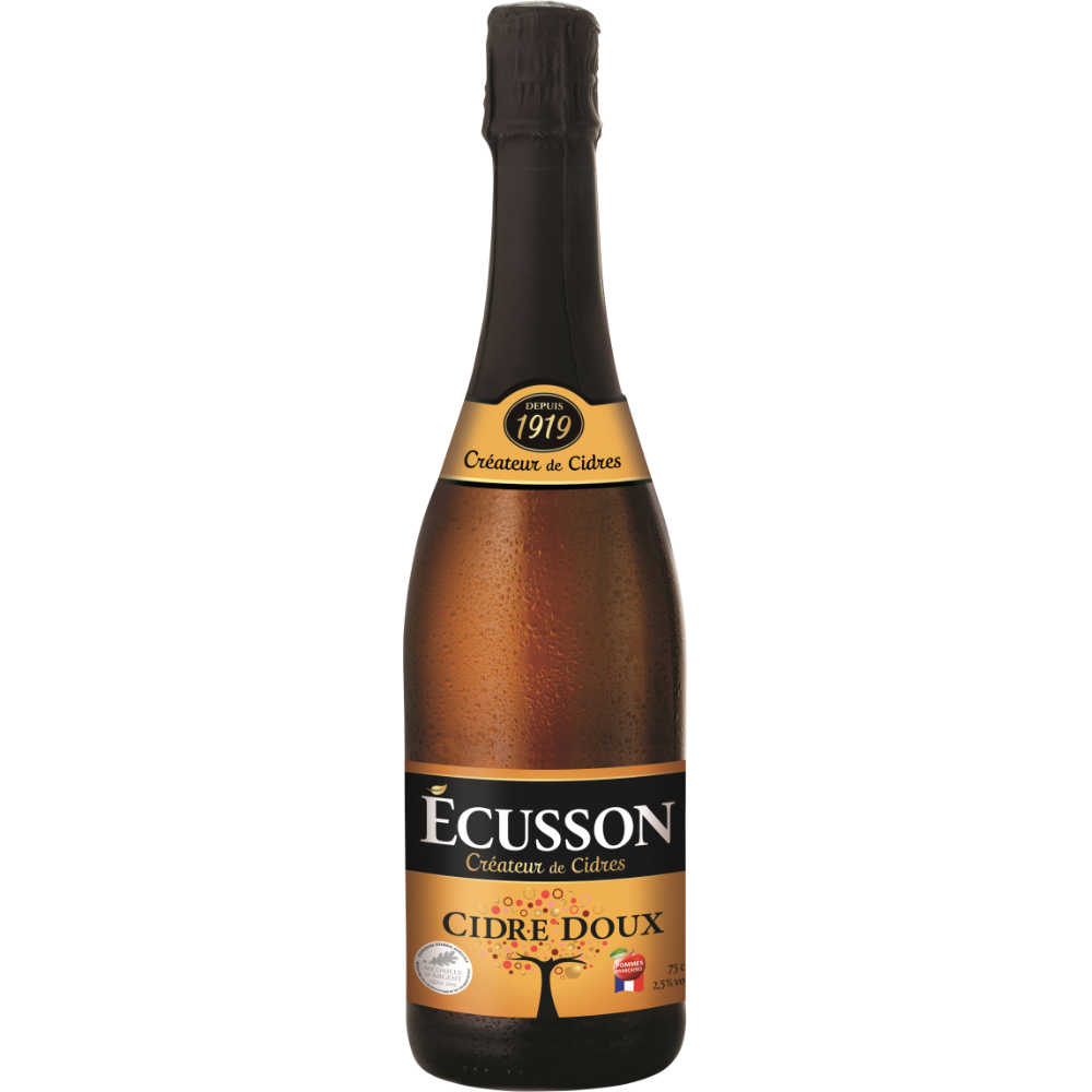 Cidre doux, Écusson (75 cl) | La belle vie : Vos courses livrées en 1h