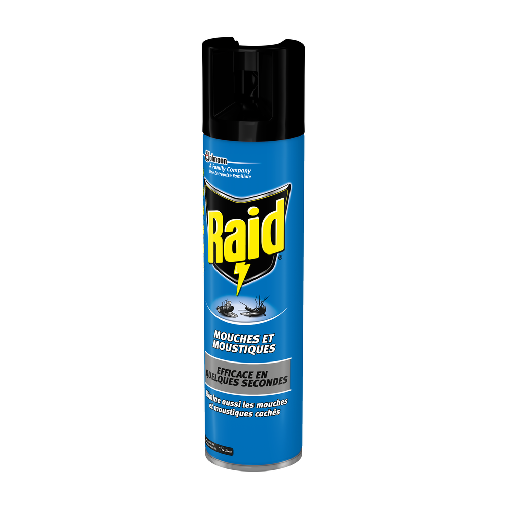 Insecticide mouche & moustique aérosol, Raid (400 ml) | La belle vie ...