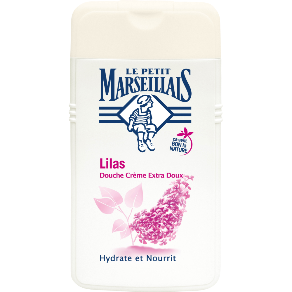 Gel douche extra doux lilas, Le Petit Marseillais (250 ml) | La belle ...