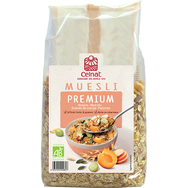 Muesli premium BIO, Celnat (375 g) | La belle vie : grande épicerie ...