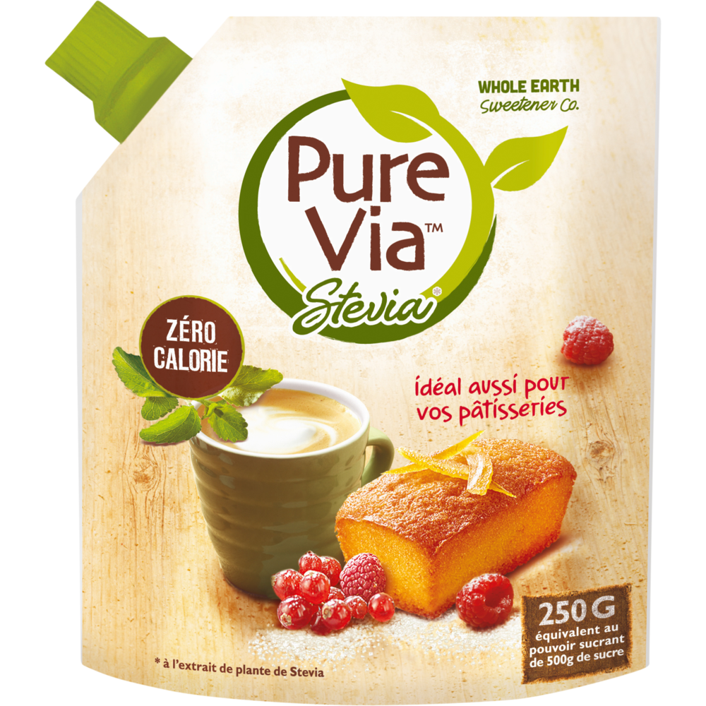 Stévia en poudre, Pure Via (250 g) | La belle vie : Changez votre ...