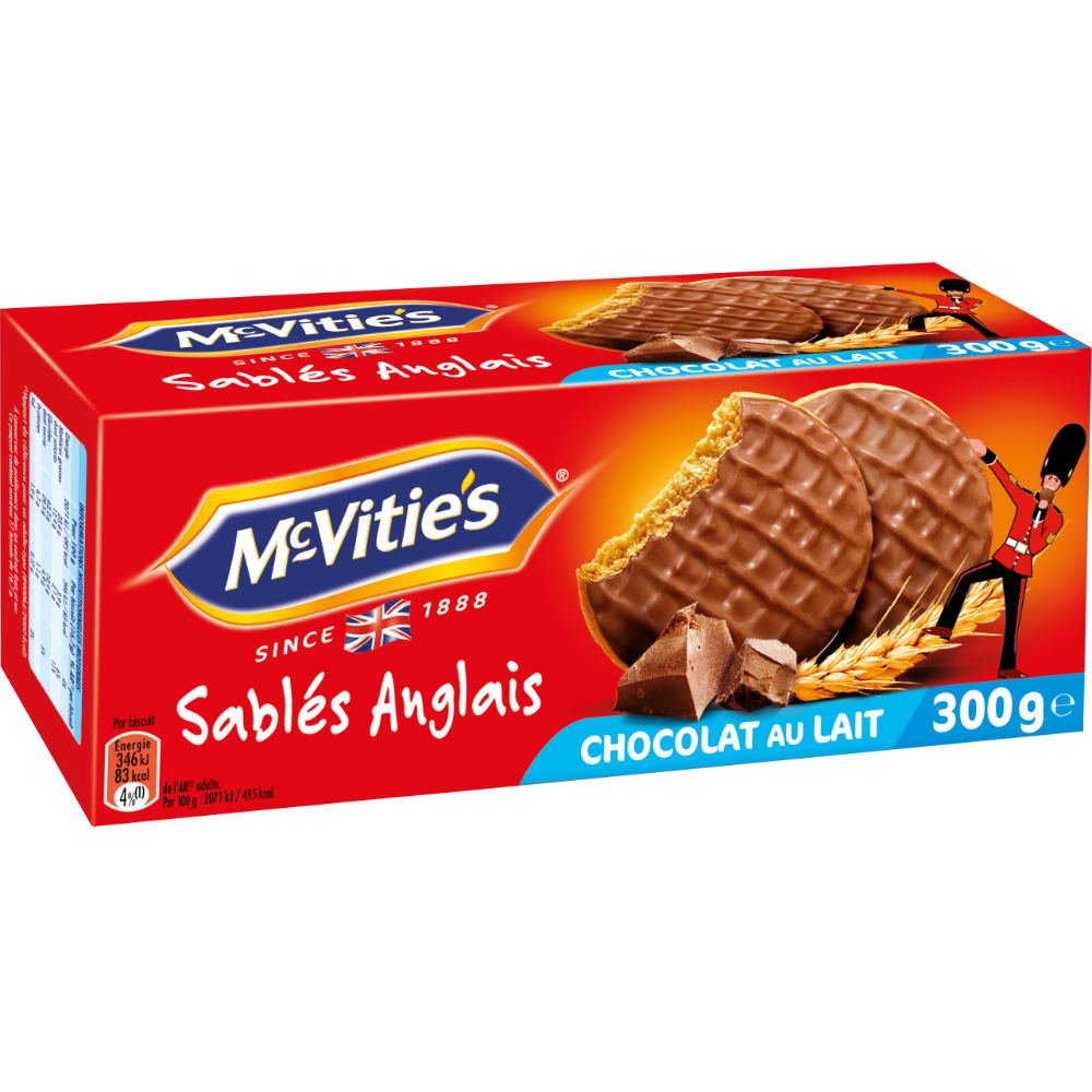 Biscuits original chocolat au lait, Mc Vitie's (300 g) | La belle vie ...
