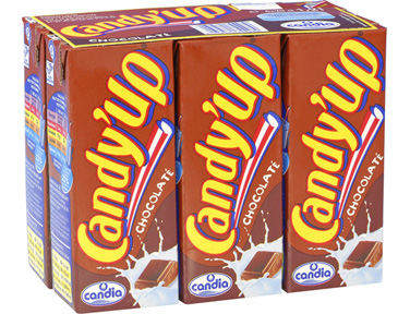 Candy'up au chocolat, Candia (6 x 20 cl) | La belle vie : grande ...