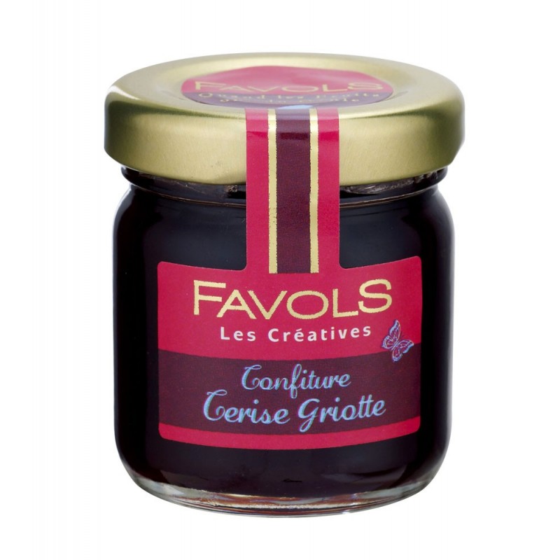 Confiture de cerise griotte Favols (42 g) | La Belle Vie : Courses en ...