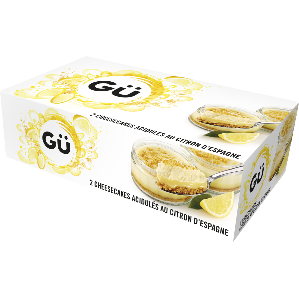 Cheesecake au citron, Gü (2 x 90 g) | La belle vie : grande épicerie ...