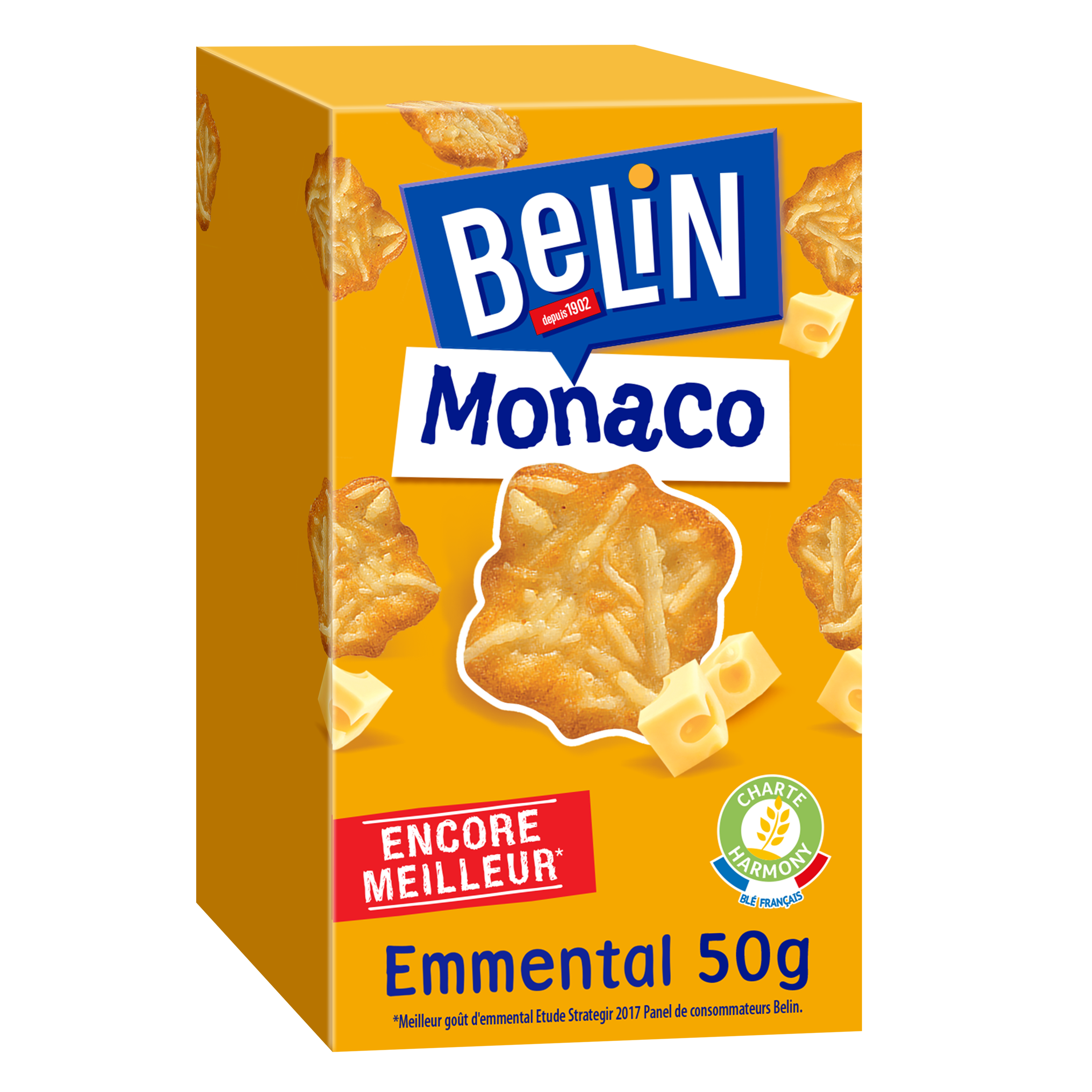 Crackers Monaco Emmental, Belin (50 g) | La belle vie : Changez votre ...