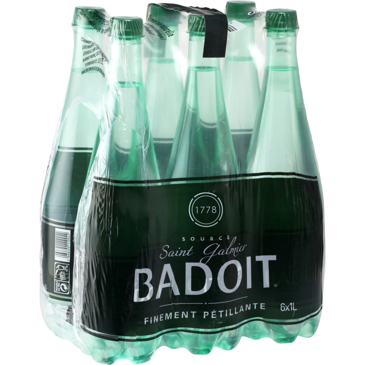 Pack de Badoit verte (6 x 1 L) | La belle vie : Vos courses livrées en 1h