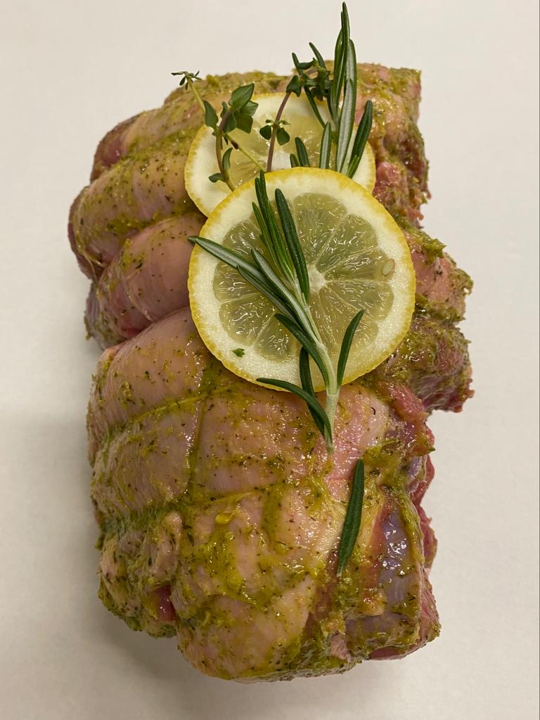 Gigot d’agneau de lait désossé mariné (environ 1.7 à 1.8 kg) | La belle ...