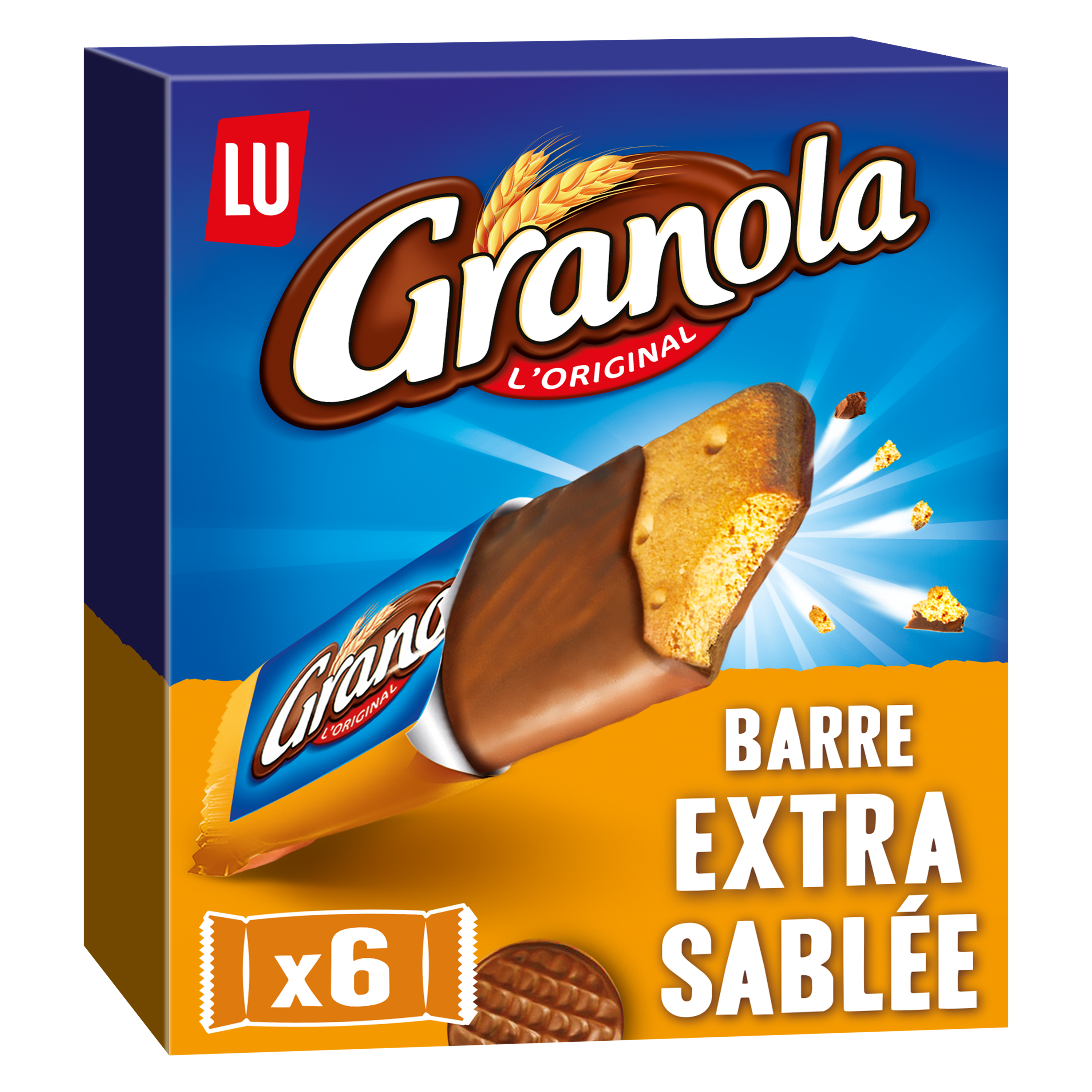 Granola barre extra sablée, Lu (168 g) | La belle vie : Vos courses ...
