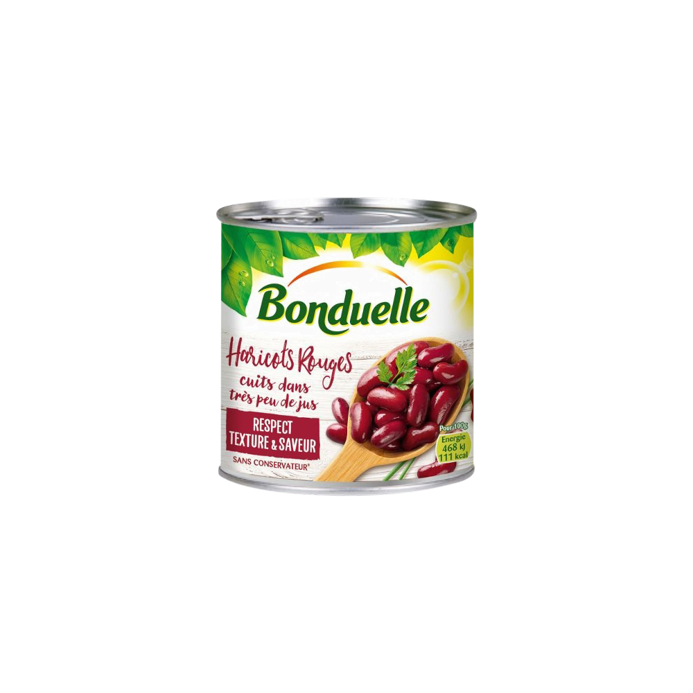 Haricots rouges très peu de jus, Bonduelle (250 g) | La belle vie ...
