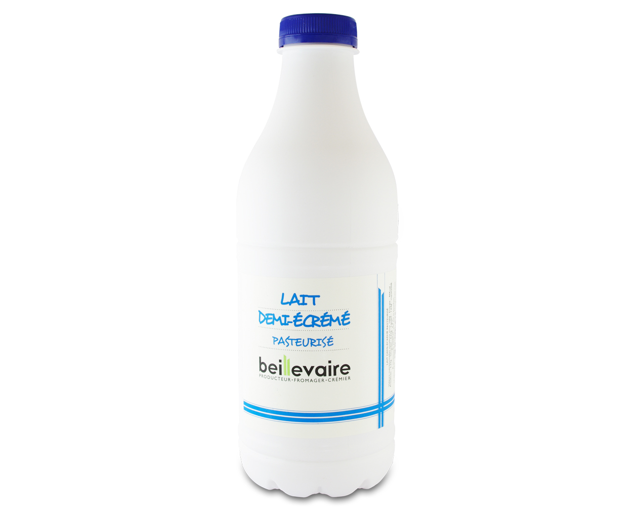 Lait frais demi-écrémé pasteurisé, Beillevaire (50 cl) | La belle vie ...