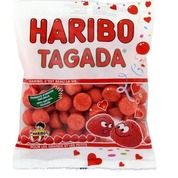 Bonbons Fraise Tagada, Haribo (200 g) | La belle vie : Vos courses ...