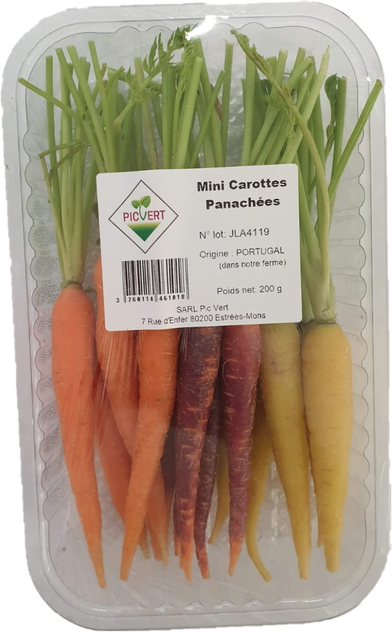 Mini carottes multicolores (200 g), Pt. | La belle vie : Changez votre ...