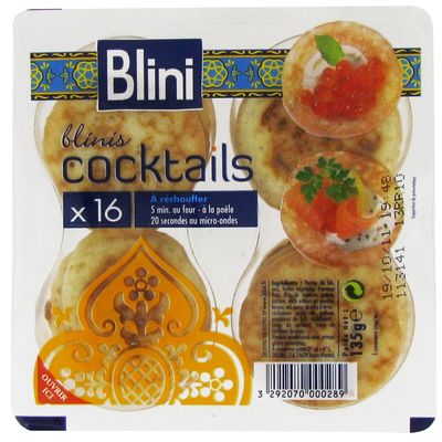 Mini blinis ( x 16) | La Belle Vie : Courses en Ligne - Livraison à ...
