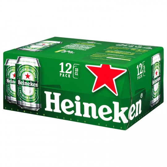 Pack de Heineken (12 x 33 cl) | La belle vie : Vos courses livrées en 1h