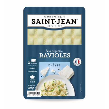Ravioles au chèvre de la Drôme, Saint Jean (300 g) | La belle vie ...