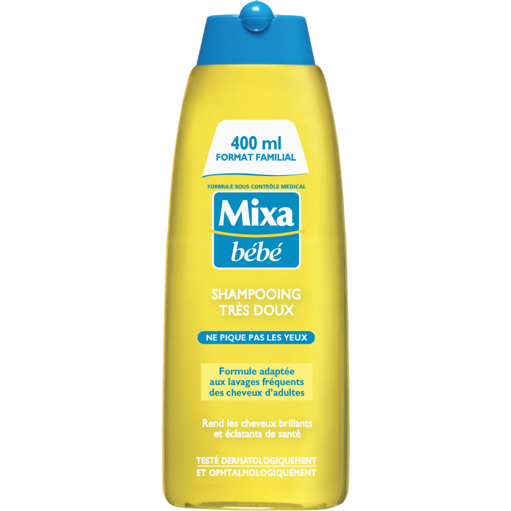 Shampoing très doux, Mixa Bébé (400 ml) | La belle vie : Vos courses ...