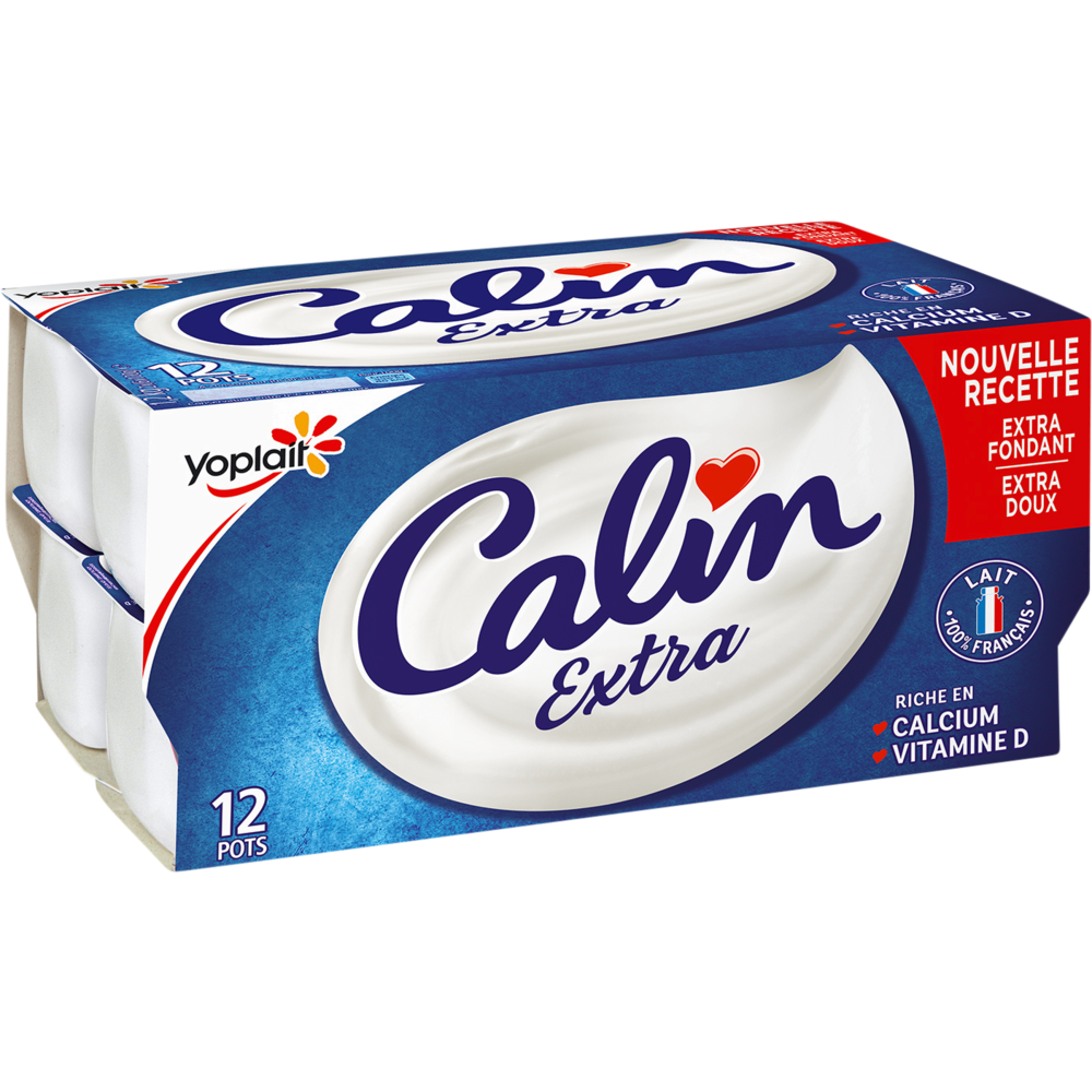 Yaourt nature Calin Extra 3.2 de MG, Yoplait (12 x 100 g) | La belle ...