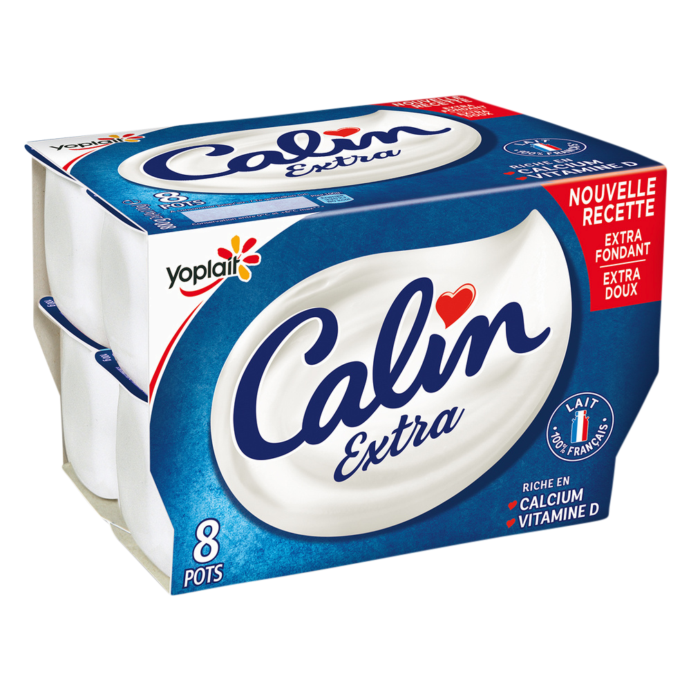 Yaourt nature Calin Extra 3.2 de MG, Yoplait (8 x 100 g) | La belle vie ...