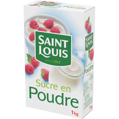Sucre en poudre/semoule, Saint Louis (1 kg) | La belle vie : grande ...