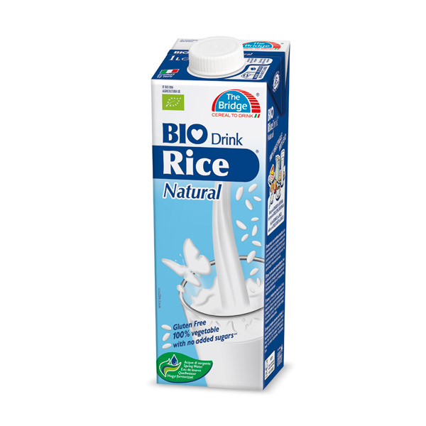 Boisson au riz nature BIO, The Bridge La Famiglia Organic (1 L) | La ...