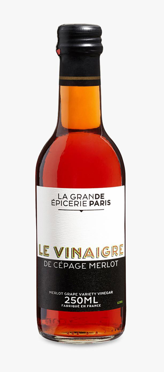 Vinaigre de vin rouge cépage Merlot, La Grande Epicerie de Paris (25 cl ...