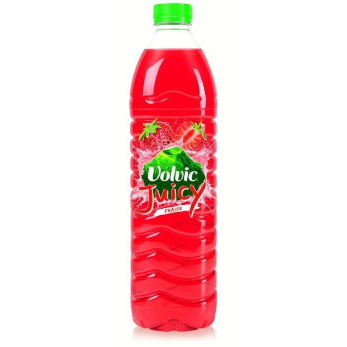 Volvic Juicy Fraise (6 x 1,5 L) | La belle vie : Vos courses livrées en 1h