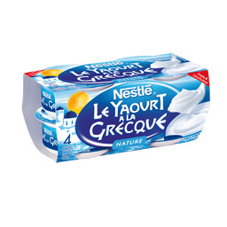 Yaourt nature à la Grecque, Nestlé (4 x 150 g) | La belle vie : grande ...